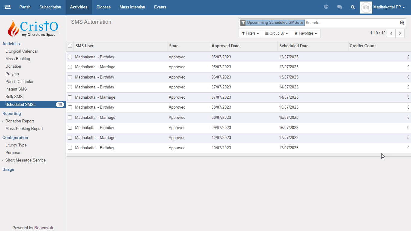 Parokia | Parish Management Software